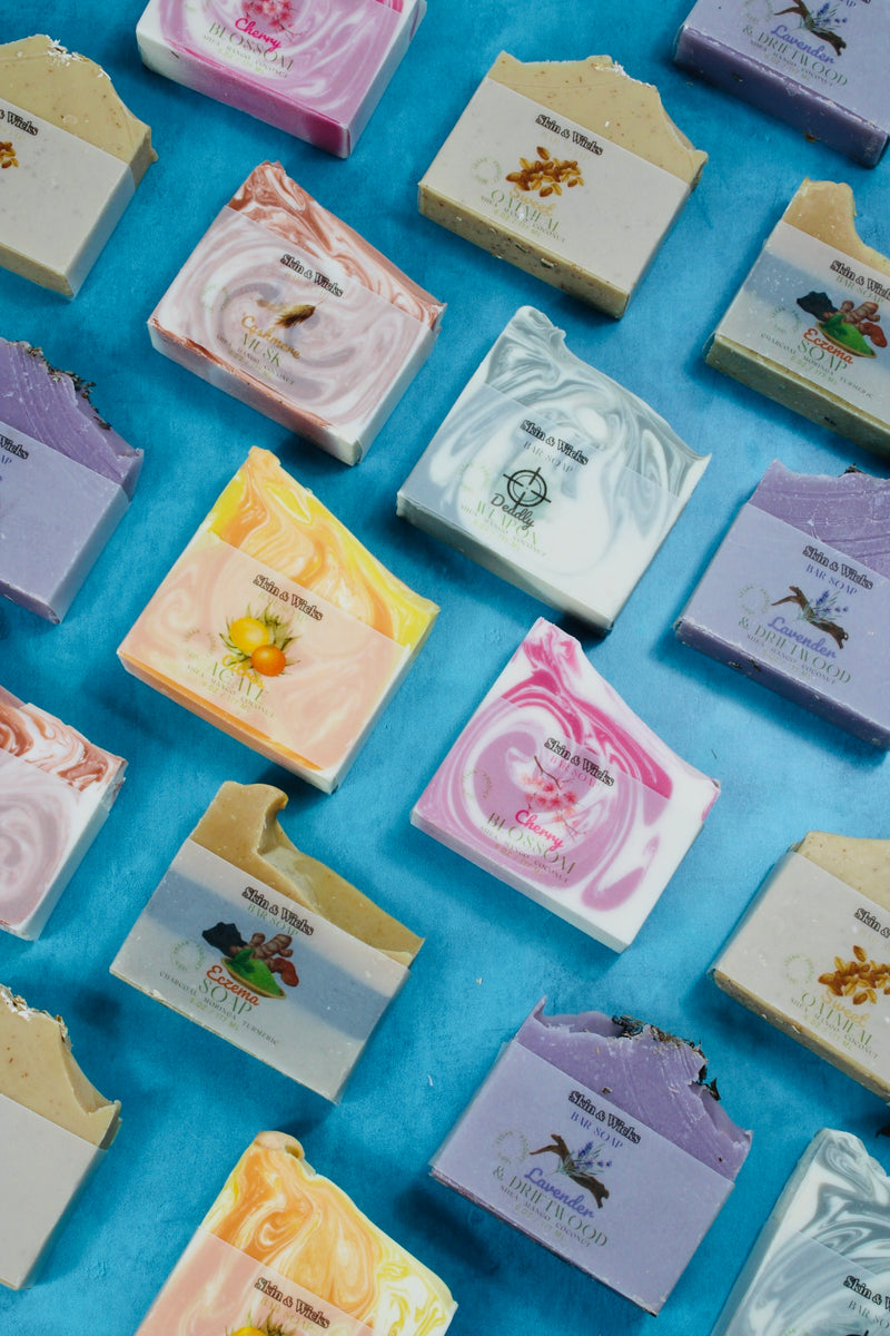 Organic Bar Soaps – Skin and Wicks